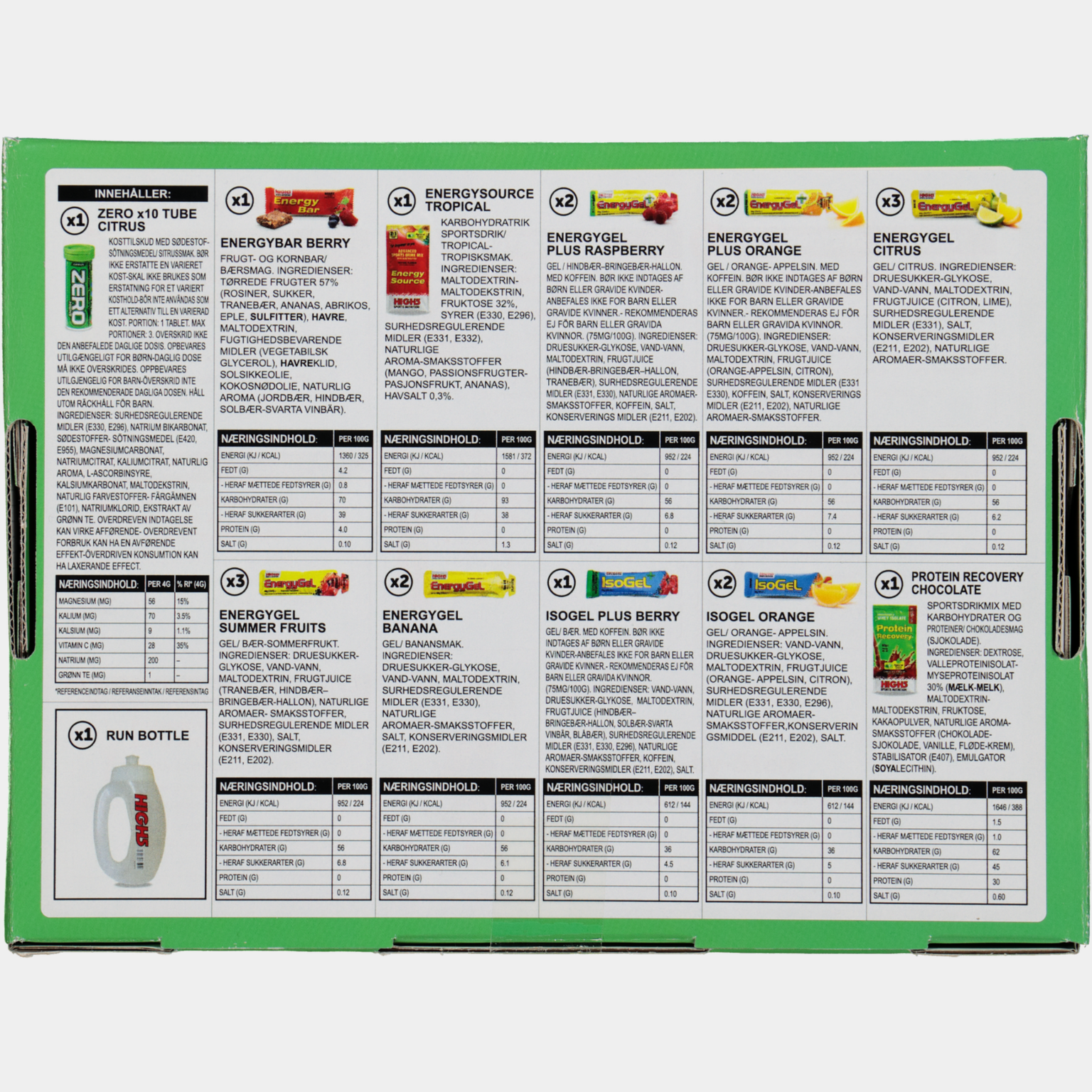 High5 Run Pack - Energigel - High5 Run Pack | XXL