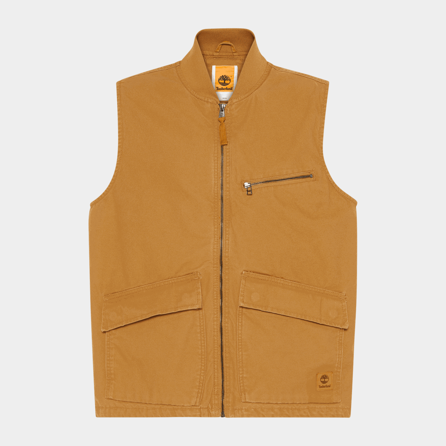 Washed Canvas Vest, vest - Vest - Washed Canvas Vest, vest | XXL